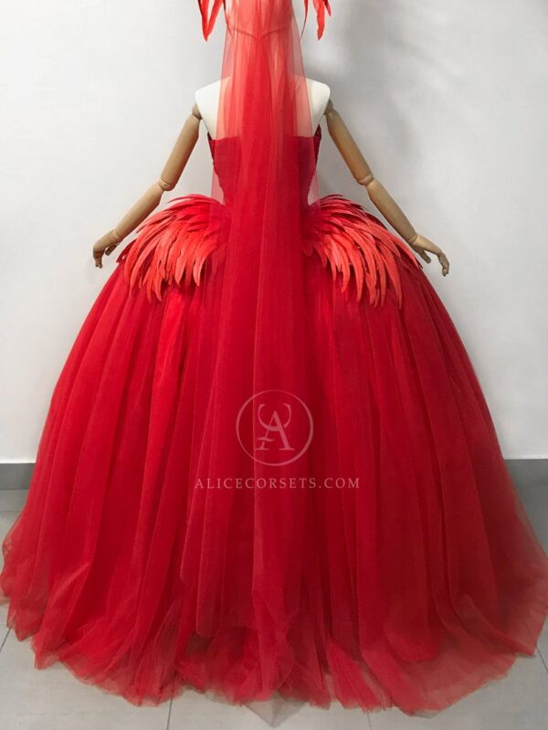 The Phoenix Dramatic Ball Gown – Alice Corsets